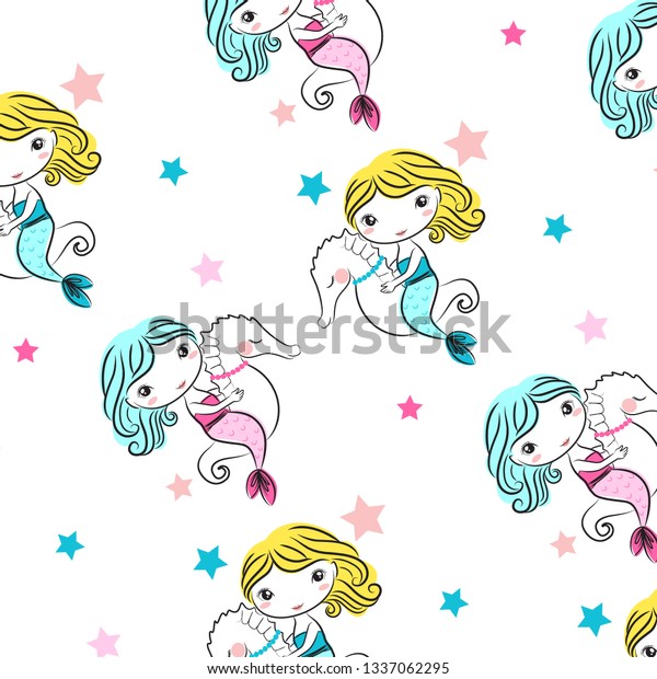 Hand Drawn Cute Pattern T Shirt Stock Vector (Royalty Free) 1337062295 ...