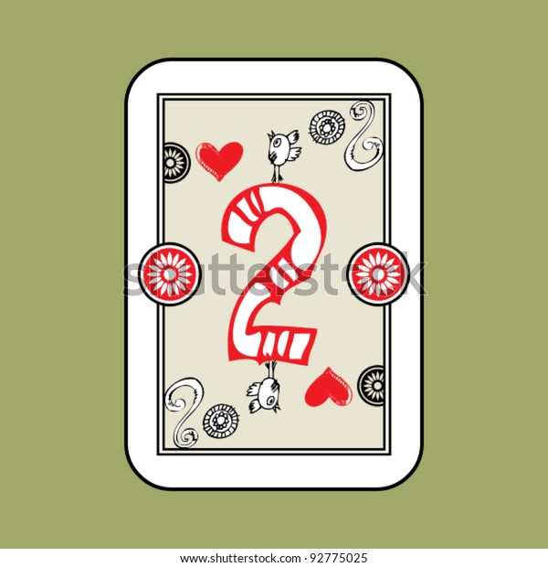 Hand Drawn Deck Cards Doodle 2 Stock Vector (Royalty Free) 92775025 ...