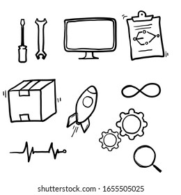 802 Agile doodle Images, Stock Photos & Vectors | Shutterstock