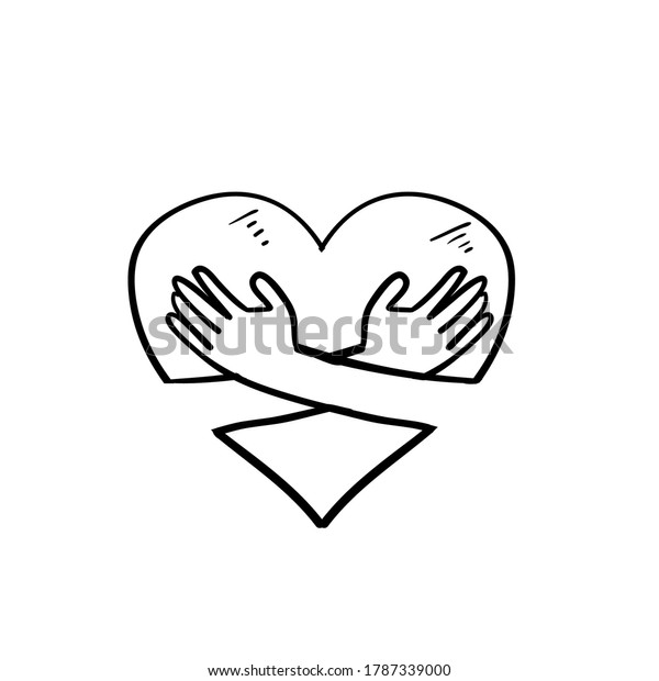 4,169 Hug Icon Doodle Images, Stock Photos & Vectors | Shutterstock