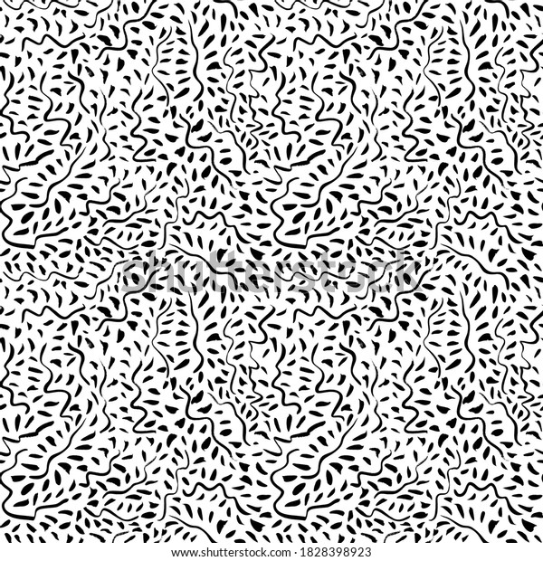 Hand Drawn Doodle Lines Dots Vector Stock Vector (Royalty Free ...