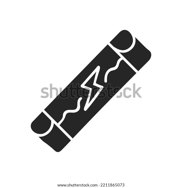 Hand Drawn Electric Fuse Vector Illustration Stock Vector (Royalty Free ...