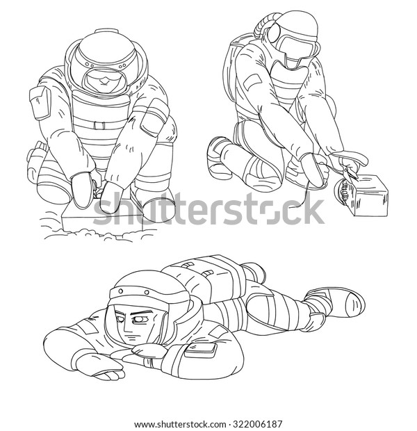 Hand Drawn Explosive Ordnance Disposal Eod Stock Vector (Royalty Free ...
