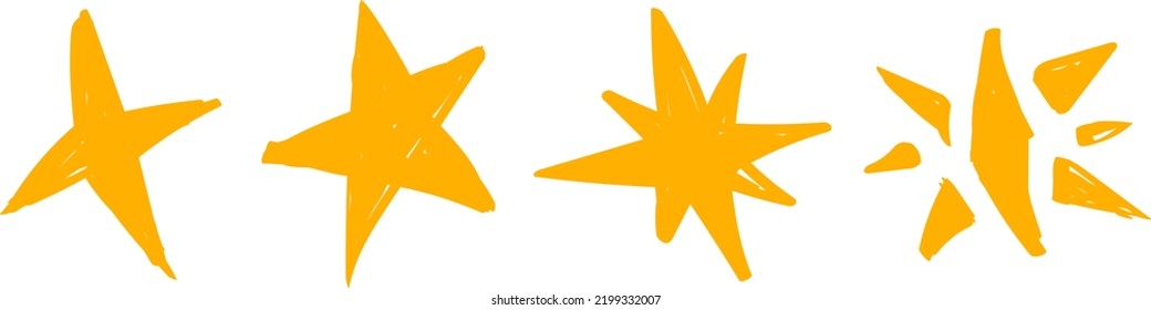 30,455 Hand Drawn Gold Star Images, Stock Photos & Vectors | Shutterstock
