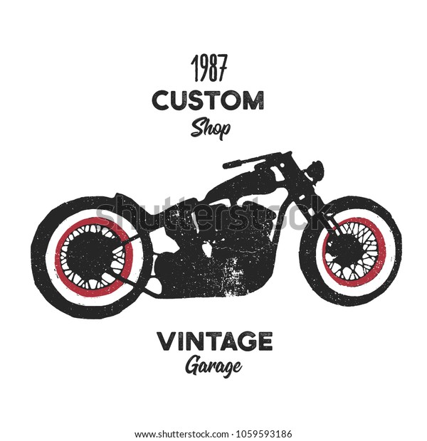 Hand Drawn Graphic Old School Vintage Stock Vector (Royalty Free ...