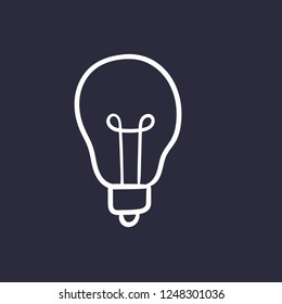 Hand Drawn Idea Symbol Stock Vector (Royalty Free) 1248301036 ...