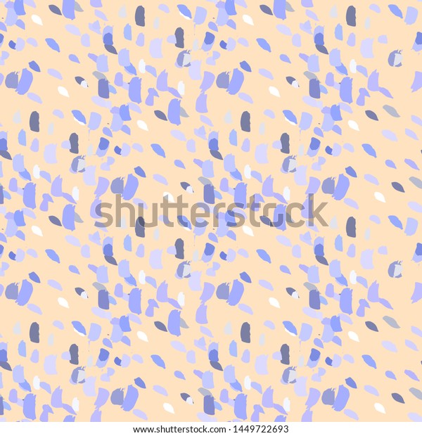Hand Drawn Illustration Blue Scribble Color Stock Vector (Royalty Free ...