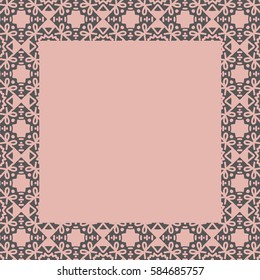 Hand Drawn Lacy Frame Text Perfect Stock Vector (Royalty Free ...