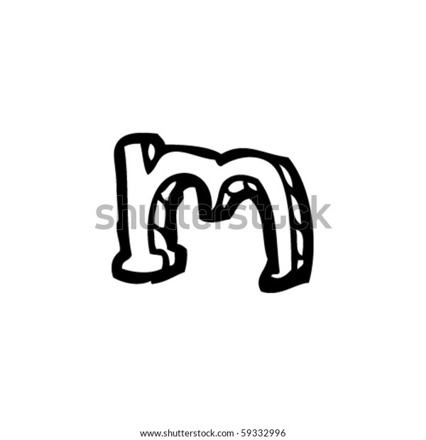 Hand Drawn Letter N Stock Vector (Royalty Free) 59332996 | Shutterstock