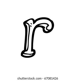 Hand Drawn Letter R Stock Vector (Royalty Free) 67081426 | Shutterstock