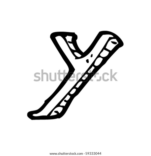 Hand Drawn Letter Y Stock Vector (Royalty Free) 59333044 | Shutterstock