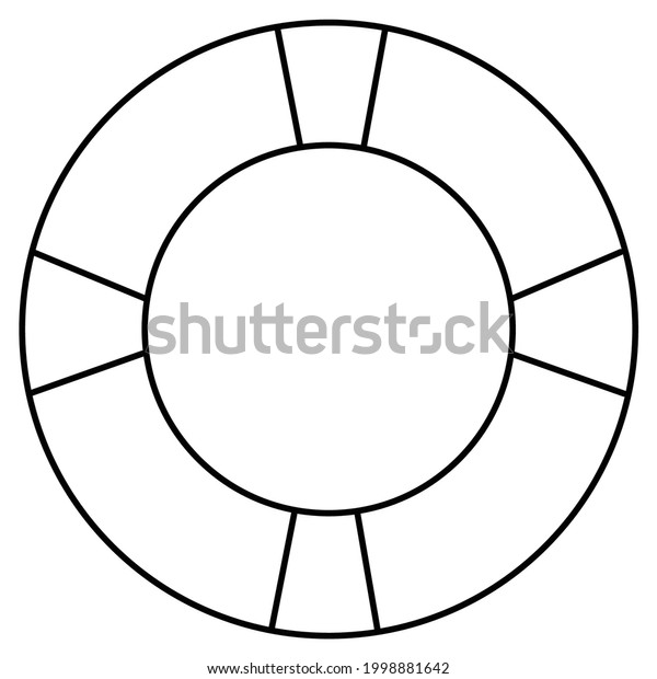 Hand Drawn Life Buoy Line Art Stock Vector (Royalty Free) 1998881642 ...