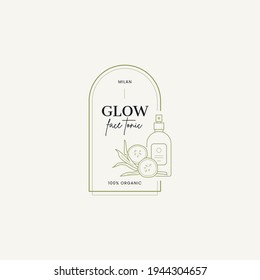 Hand Drawn Line Art Cosmetics Vector Stock Vector (Royalty Free ...