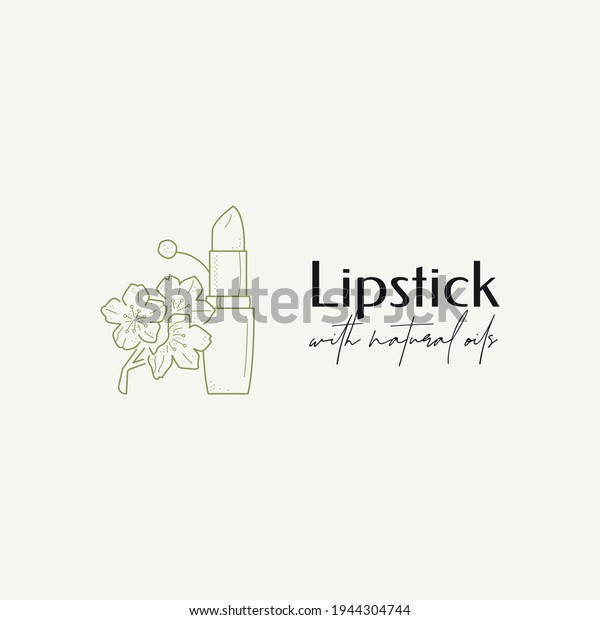 Hand Drawn Line Art Cosmetics Vector Stock Vector (Royalty Free ...