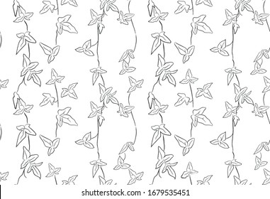 7,754 Ivy outline Images, Stock Photos & Vectors | Shutterstock