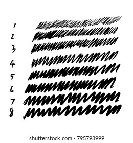 Hand Drawn Line Stroke Stock Vector (Royalty Free) 795793999