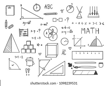 Mathematic Doodle Images, Stock Photos & Vectors | Shutterstock