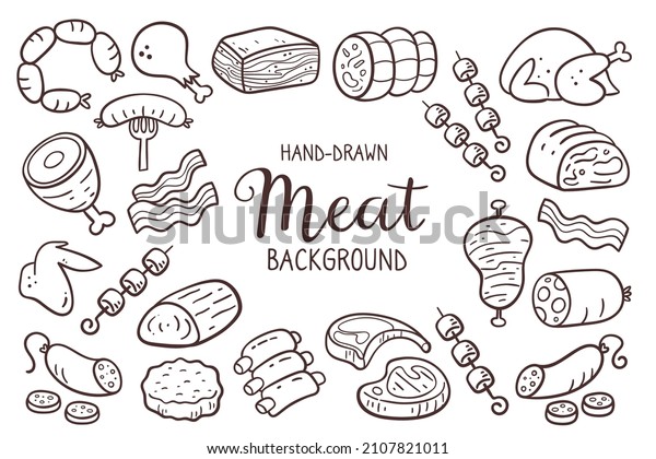 12,102 Pork Doodle Images, Stock Photos & Vectors | Shutterstock