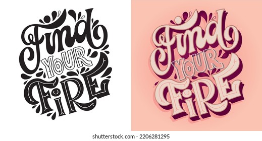 Hand Drawn Motivation Lettering Phrase Modern Stock Vector (Royalty ... Hand Drawn Motivation Lettering Phrase Modern Stock Vector (Royalty ...