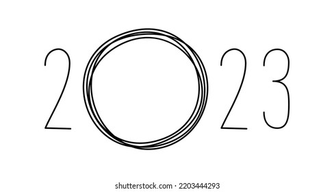 6,872 2023 Line Art Images, Stock Photos & Vectors | Shutterstock