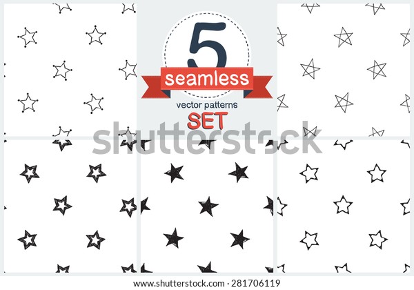 Hand Drawn Pen Ink Outline Little Stock Vector (Royalty Free) 281706119 ...