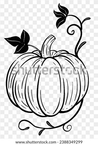 Pumpkin Outline | Free download on ClipArtMag