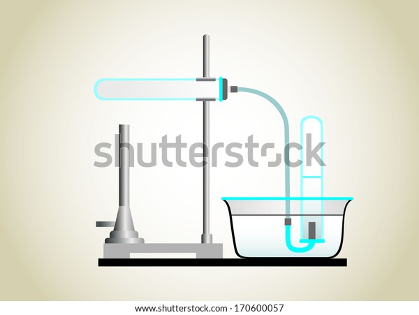Hand Drawn Schemes Chemical Processes Stock Vector (Royalty Free) 170600057