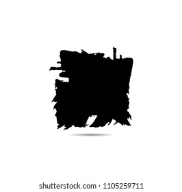 Hand Drawn Scribble Symbols Isolated On Stock Vector (Royalty Free ...