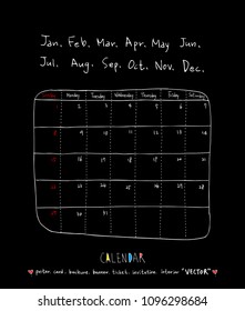 84,848 Hand drawn calendar Images, Stock Photos & Vectors | Shutterstock