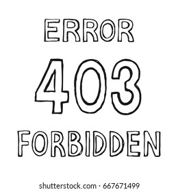 44 403 access denied Images, Stock Photos & Vectors | Shutterstock