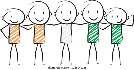 232 Stick Figure Indian Man Images, Stock Photos & Vectors | Shutterstock