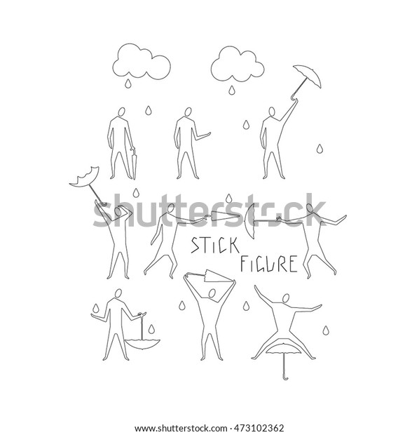 Scale Figures Pack By Ou Graphics Sketches Of People Sketch Coloring Page