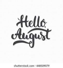 August Text Images, Stock Photos & Vectors | Shutterstock