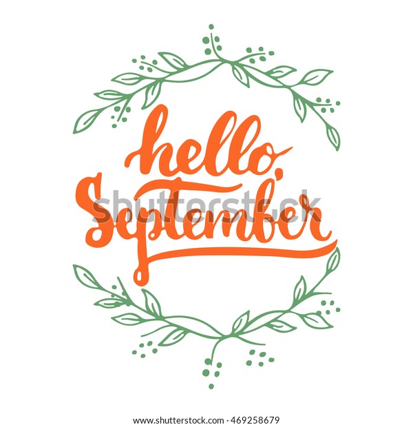 Hand Drawn Typography Lettering Phrase Hello Stock Vector (Royalty Free ...