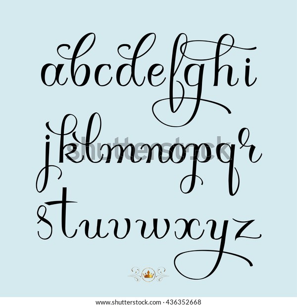 Hand Drawn Vector Calligraphy Tattoo Style Stock Vector (Royalty Free ...