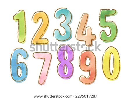 Cute Numbers Clipart | Free download on ClipArtMag