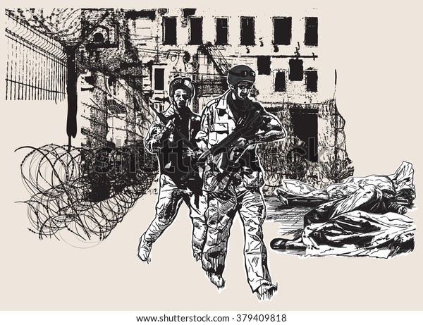 Hand Drawn Vector Freehand Sketching Series Arkivvektor (royaltyfri ...