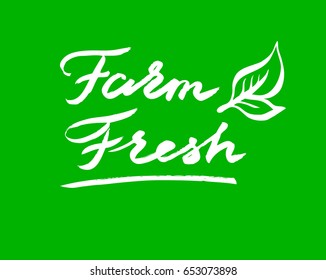 Hand Drawn Vector Graphic Logo Farm Stock Vector (Royalty Free ...