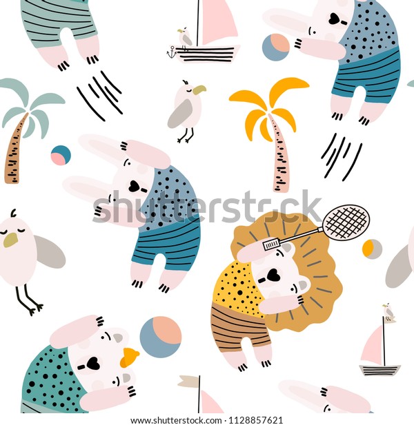 Hand Drawn Vector Illustration Cute Cartoon Stock Vector (Royalty Free ...