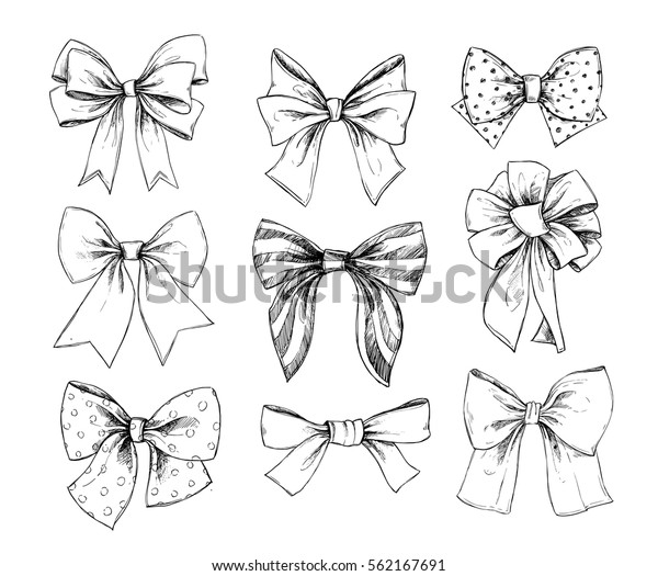 Hand Drawn Vector Illustrations Different Types Stock Vector (Royalty ...