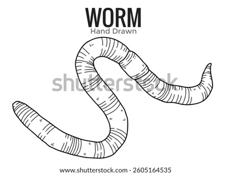 Worm Clipart Black And White | Free download on ClipArtMag