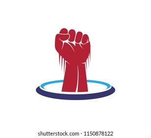 3,380 Rise Hand Logo Images, Stock Photos & Vectors | Shutterstock