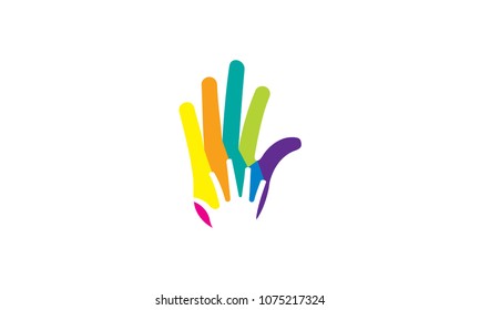 Hand Foundation Logo Stock Vector (Royalty Free) 1075217324 | Shutterstock