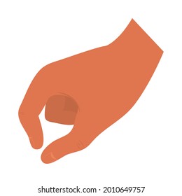 Hand Gesture Little Bit Stock Vector (Royalty Free) 2010649757 ...