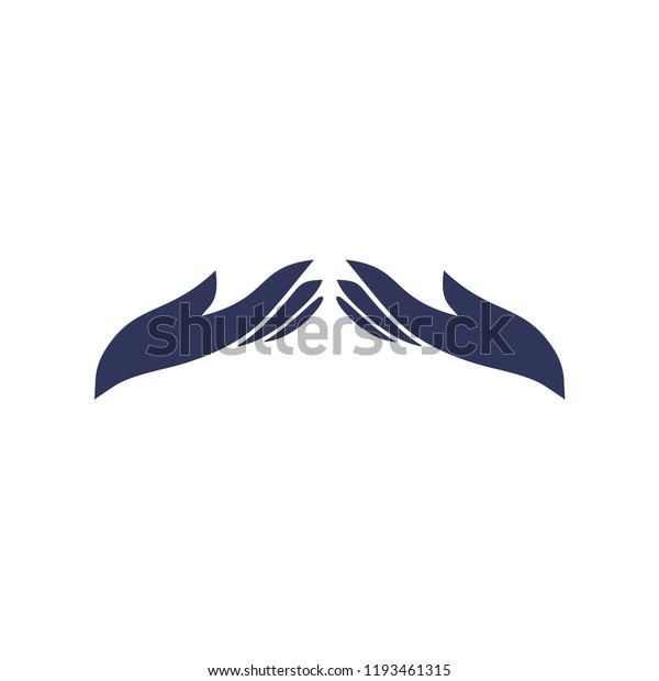 Hand Giving Logo Stock Vector (Royalty Free) 1193461315 | Shutterstock