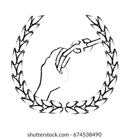 Hand Grabbing Chain Icon Stock Vector (Royalty Free) 674538490 ...