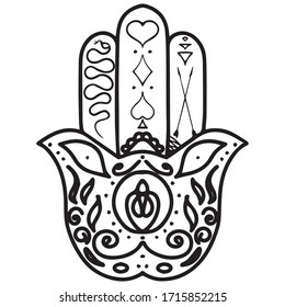 Hand Graphic Design Vector Illustration Art Stock Vector (Royalty Free ...