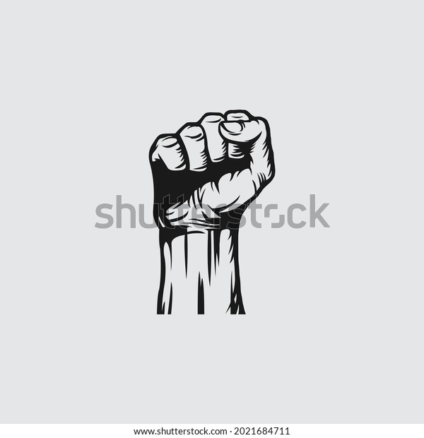 Hand Graphic Vector Design Logo Stock Vector (Royalty Free) 2021684711 ...