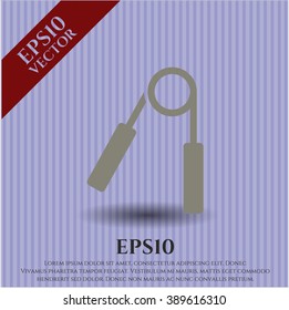 Hand Gripper Symbol Stock Vector (Royalty Free) 389616310 | Shutterstock