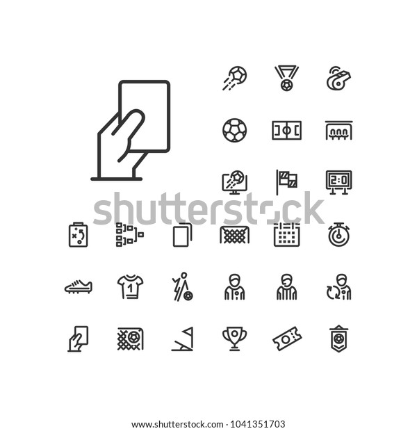 Hand Holding Card Icon Set On Stock Vector (Royalty Free) 1041351703 ...